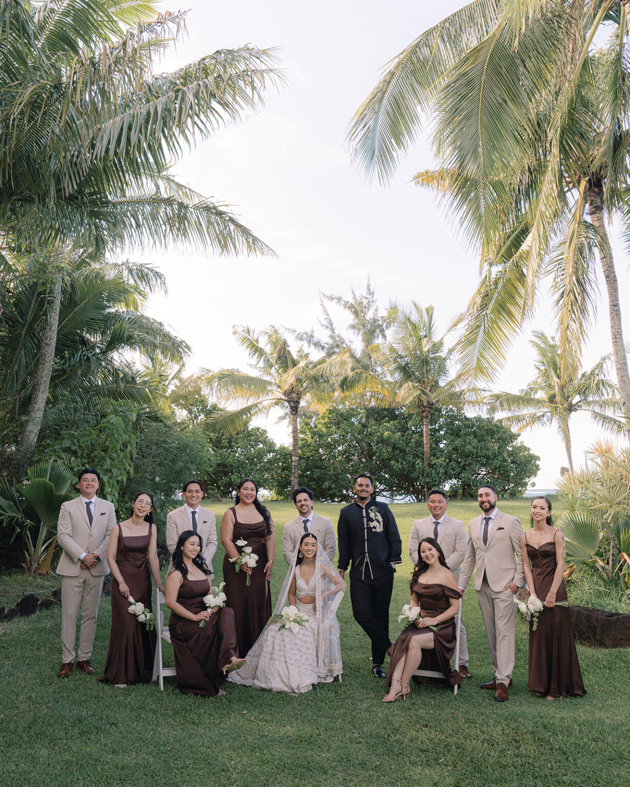 A Fusion of Love and Culture at this Loulu Palms Wedding