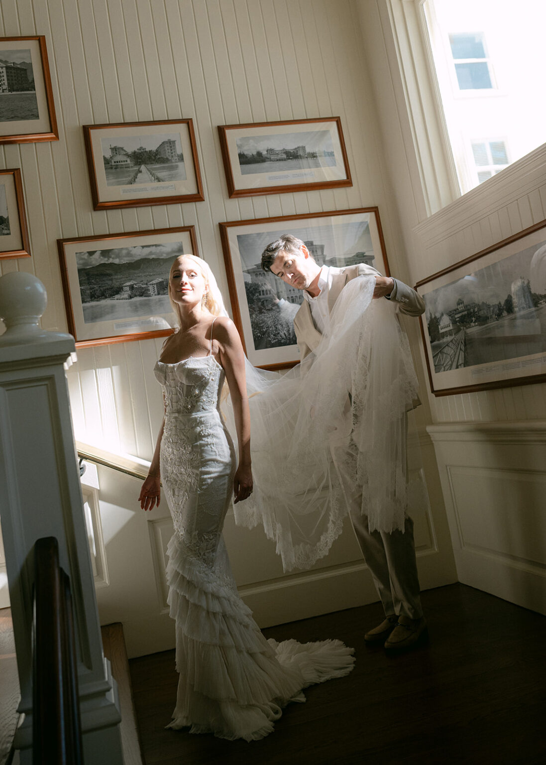 Chic Tropical Glam Paliku Gardens Wedding
